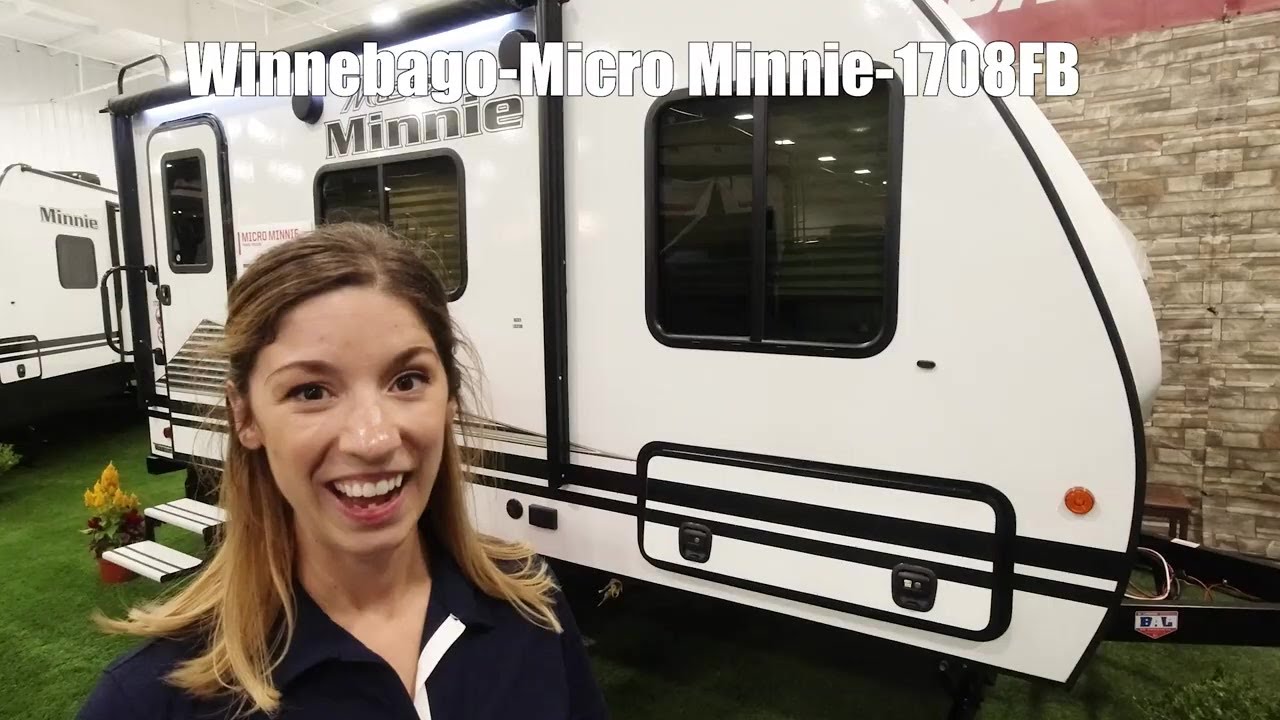 2020 Winnebago Industries Towables-Micro Minnie-1708FB - YouTube
