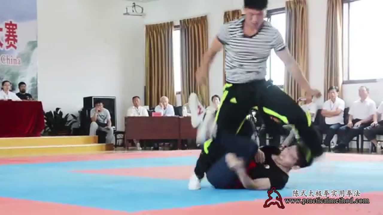 2014 DaQingShan Push Hand Competition - YouTube