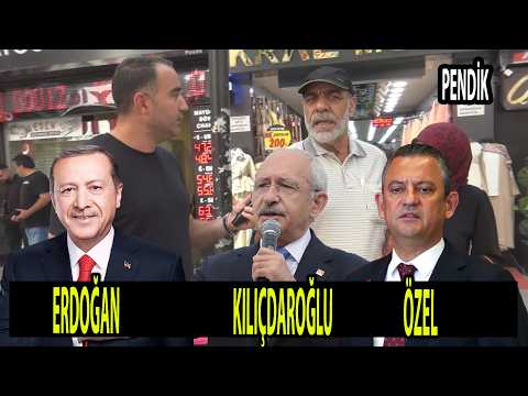 Recep Tayyip Erdoğan mı Kemal Kılıçdarığlu mu Özgür Özel mi Pendik Seçim Anketi #reels #shorts