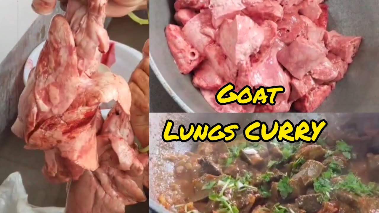 How to cook Goat lungs curry in telugu | Mutton lungs curry | # ...