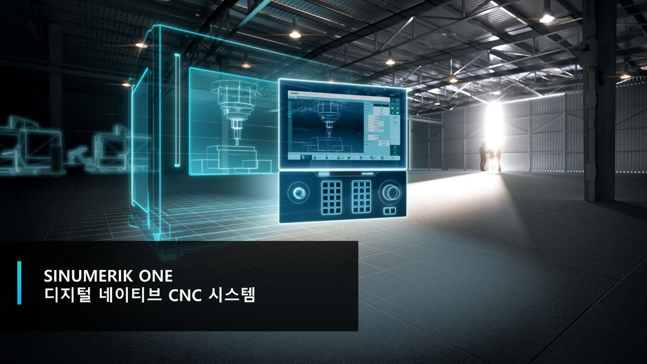 SINUMERIK ONE – 디지털 네이티브 CNC 시스템 - YouTube