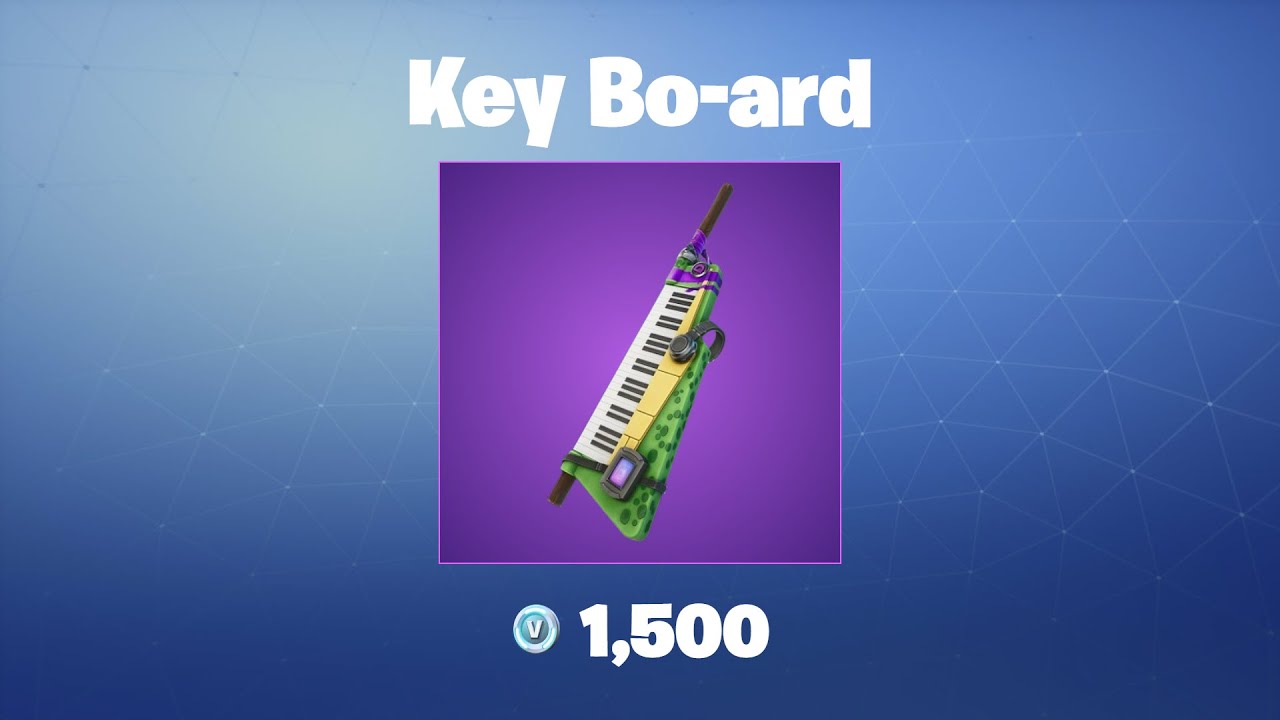 Key Bo-ard | Fortnite Keytar - YouTube