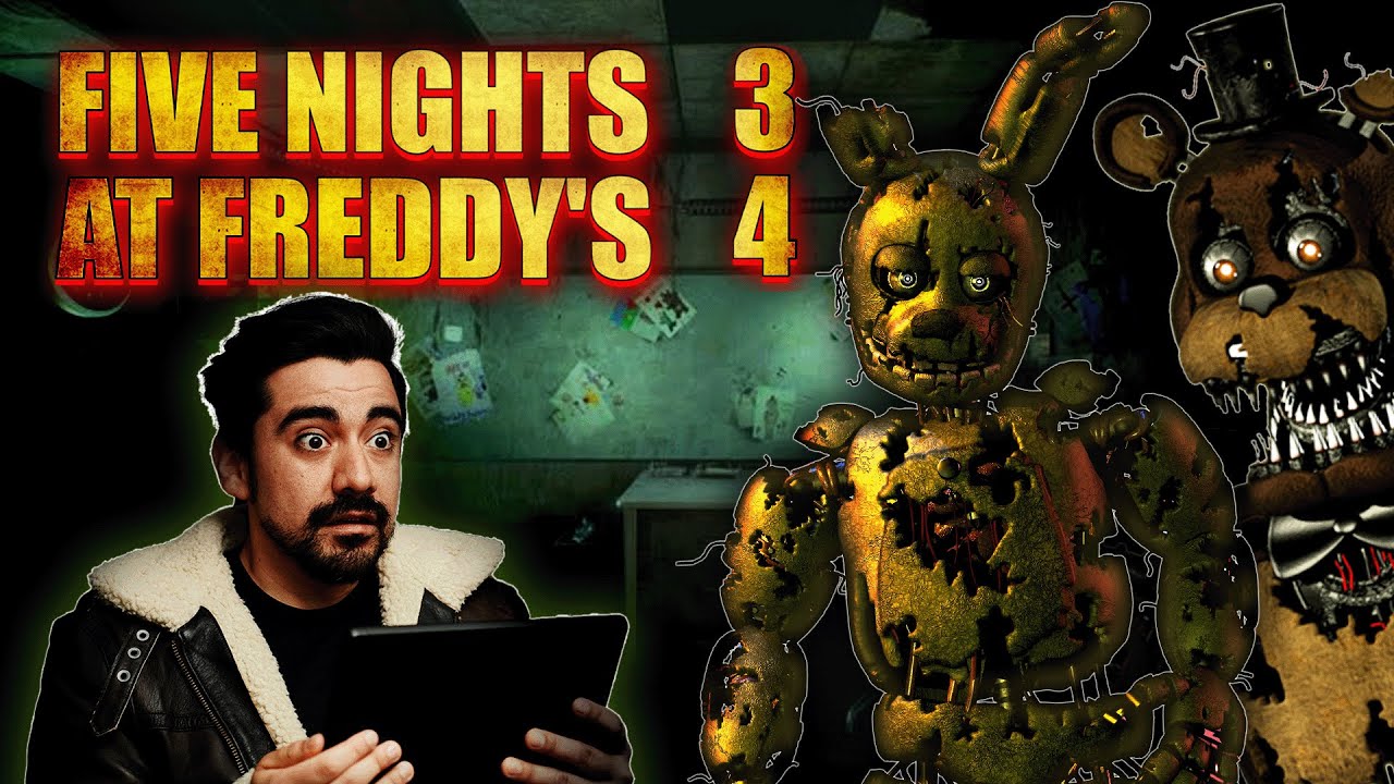 We Are FINALLY Playing the ORIGINAL FNAF 3 + 4 + 5 - YouTube
