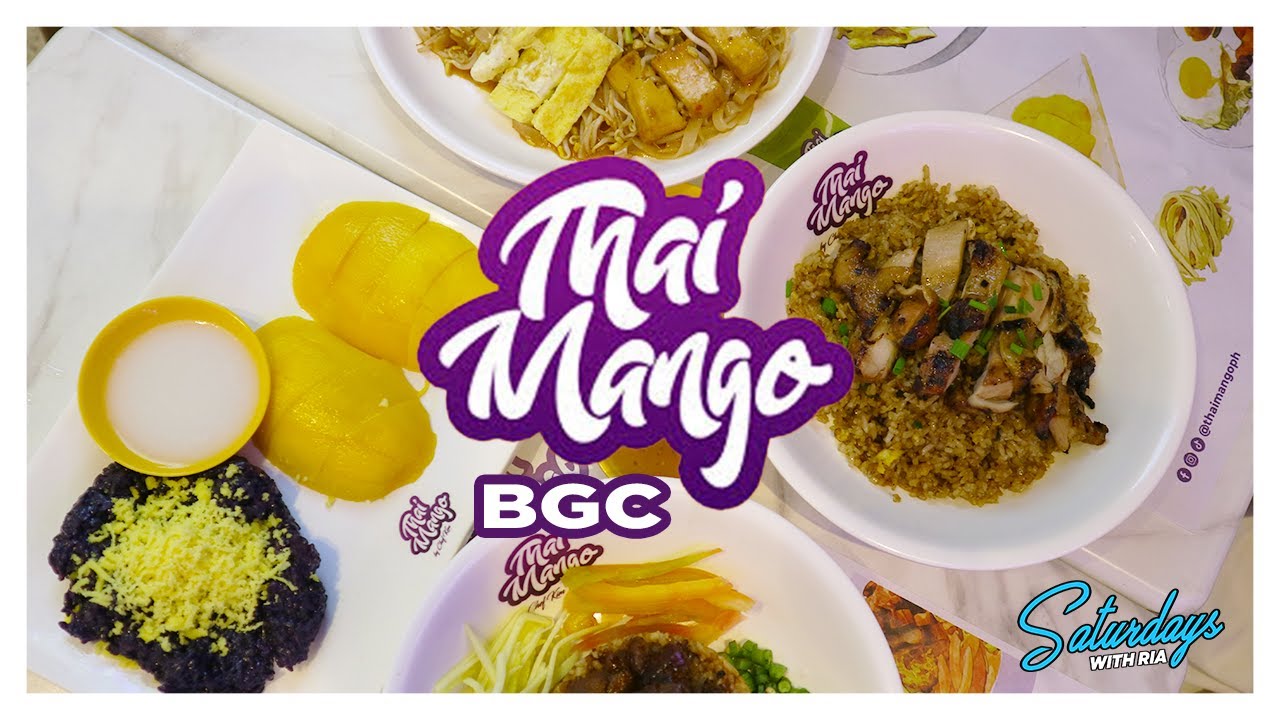 Why Everyone's Obsessed with this BGC Thai Mango Spot! - YouTube