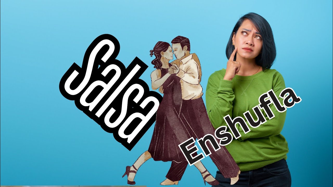 Salsa steps explained , salsa shuffle enshufla - YouTube
