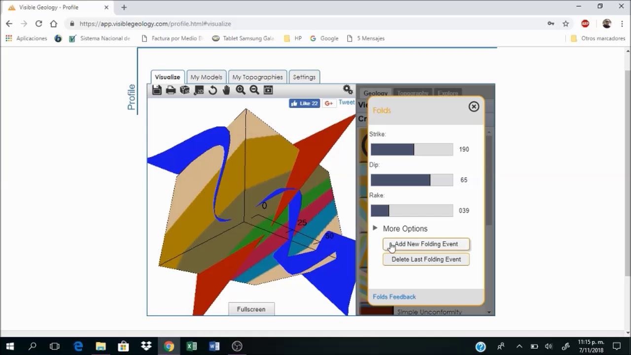 Manejo Basico Visual Geology - YouTube