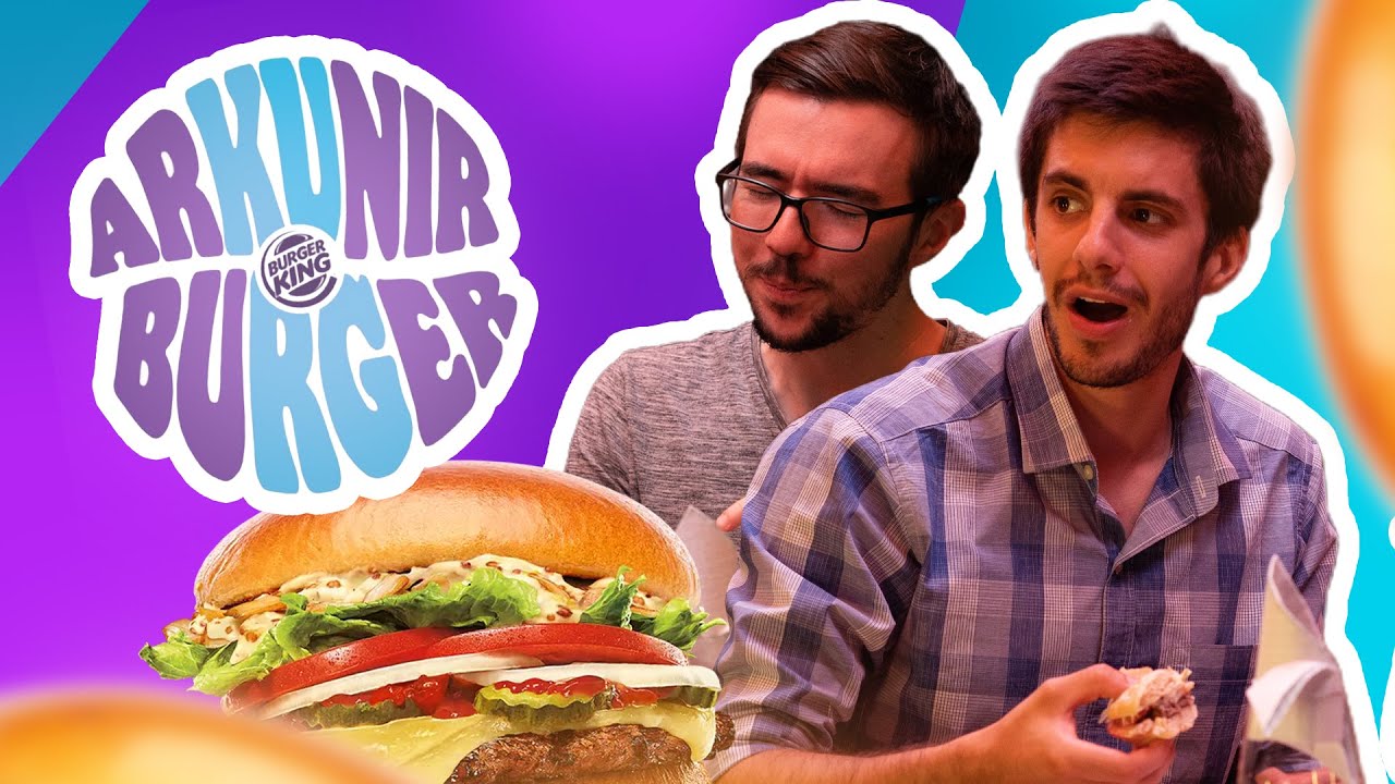 ON TESTE LE NOUVEAU ARKUNIR BURGER ! (La recette est folle ?!) - YouTube