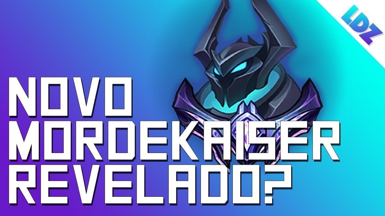 RIOT REVELOU UMA IMAGEM DO REWORK DO MORDEKAISER! FICOU BOM? - YouTube