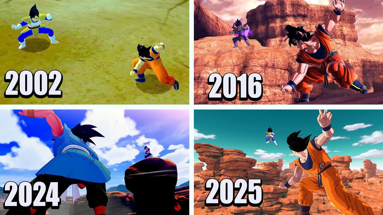 Goku vs Vegeta – First Encounter & Iconic Fighting Stances | Cinematic ...