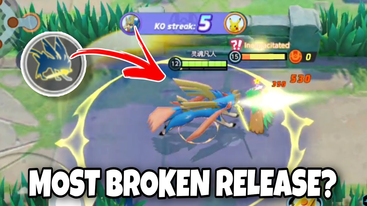 This new move "INTREPID SWORD" feels super broken 😳 | Pokemon Unite ...