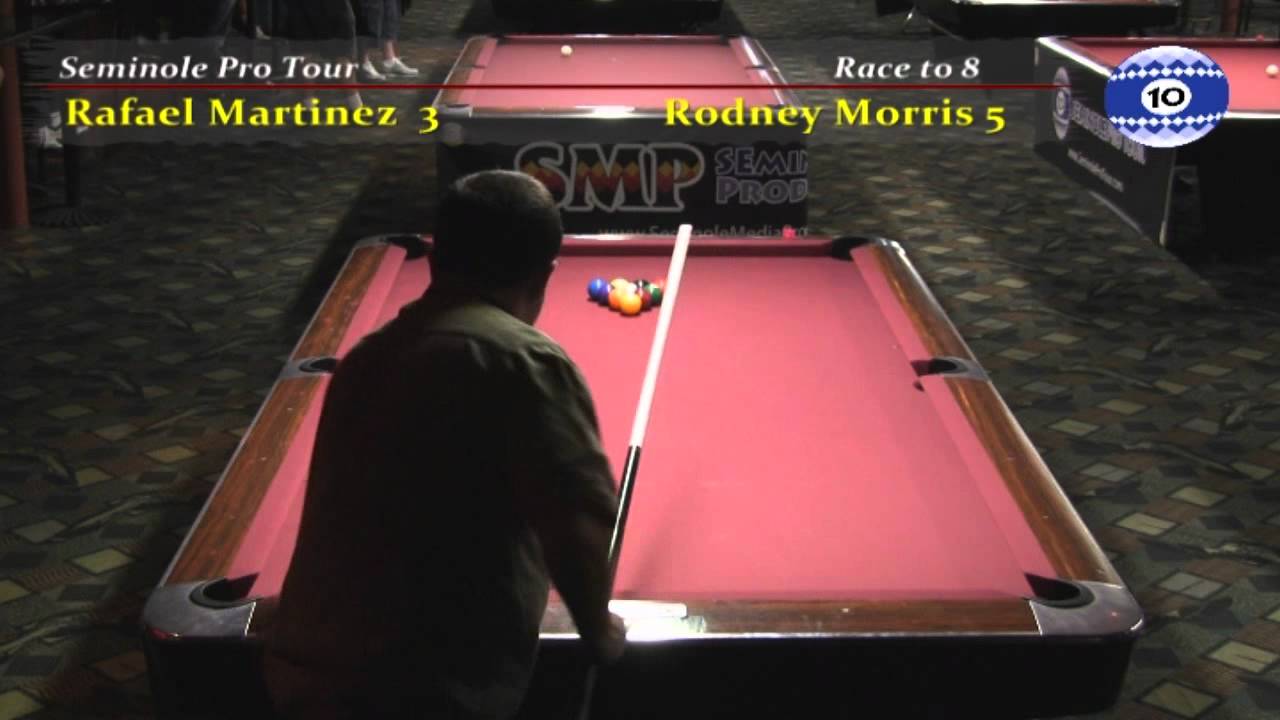 Rodney Morris vs Rafael Martinez at Hollywood Billiards - YouTube