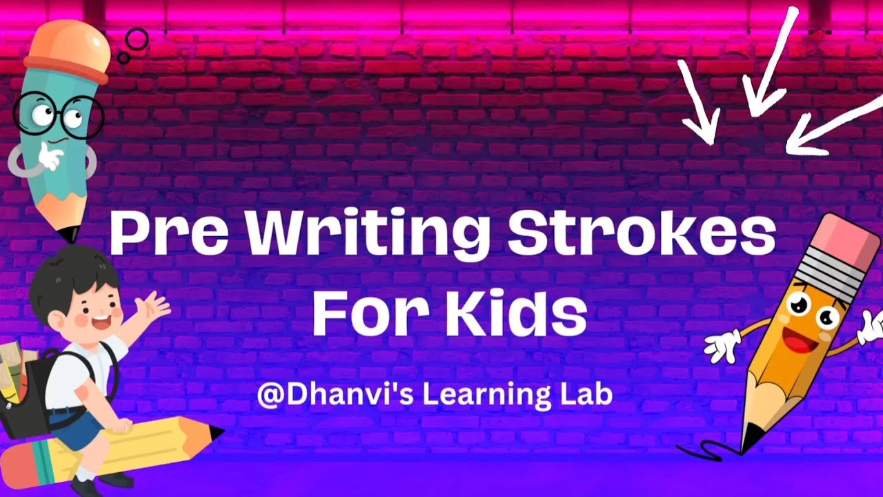 Pre-writing Strokes for Kids."Little Hands,Big Skills: Pre-Writing ...