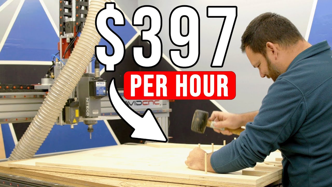 Home-Based CNC Woodworking Project - YouTube