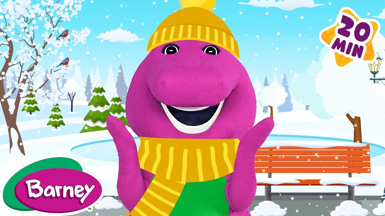 Winter Wonderland | Holiday Songs for Kids | More Barney Nursery Rhymes ...