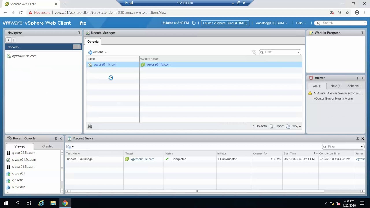 VMware vCenter 6.7 Update Manager- 24 - YouTube