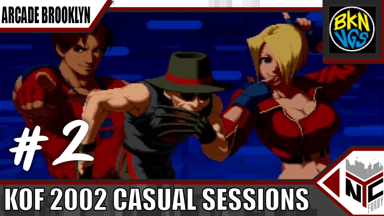 KOF 2002 @ Arcade Brooklyn Casuals Pt2 30/09/2022 - YouTube