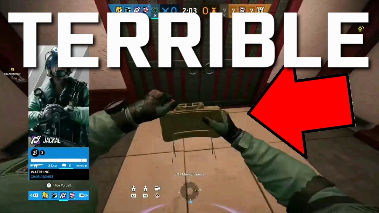 SHOCKINGLY BAD Siege Gameplay - YouTube