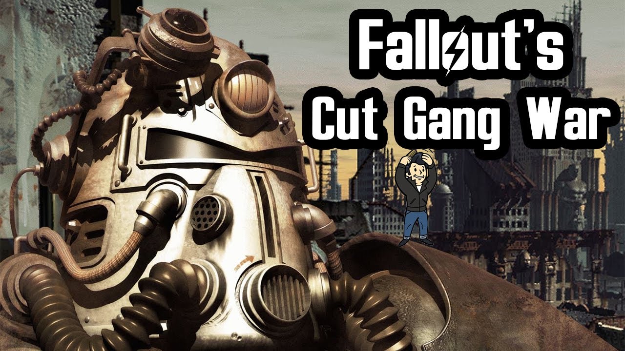 Fallout's Cut Gang War - The Rippers vs The Blades - YouTube
