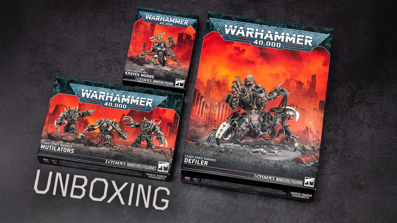 New Defiler YAY, Mutilators NAY? Chaos Space Marines Eye of Terror 4K ...