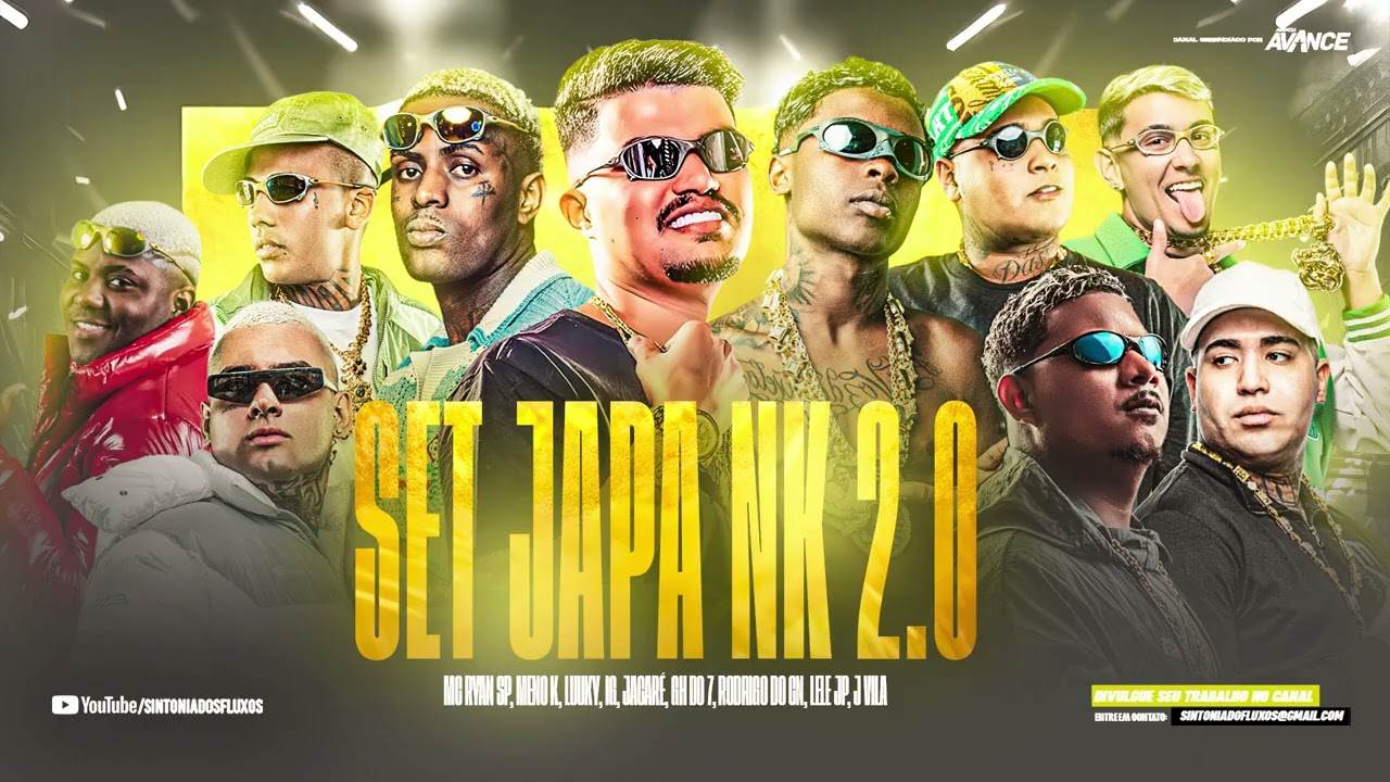 SET DJ JAPA NK 2.0 - MC Ryan SP, MC Meno K, MC IG, Lele JP, MC Luuky, Rodrigo do CN, and Jvila ...