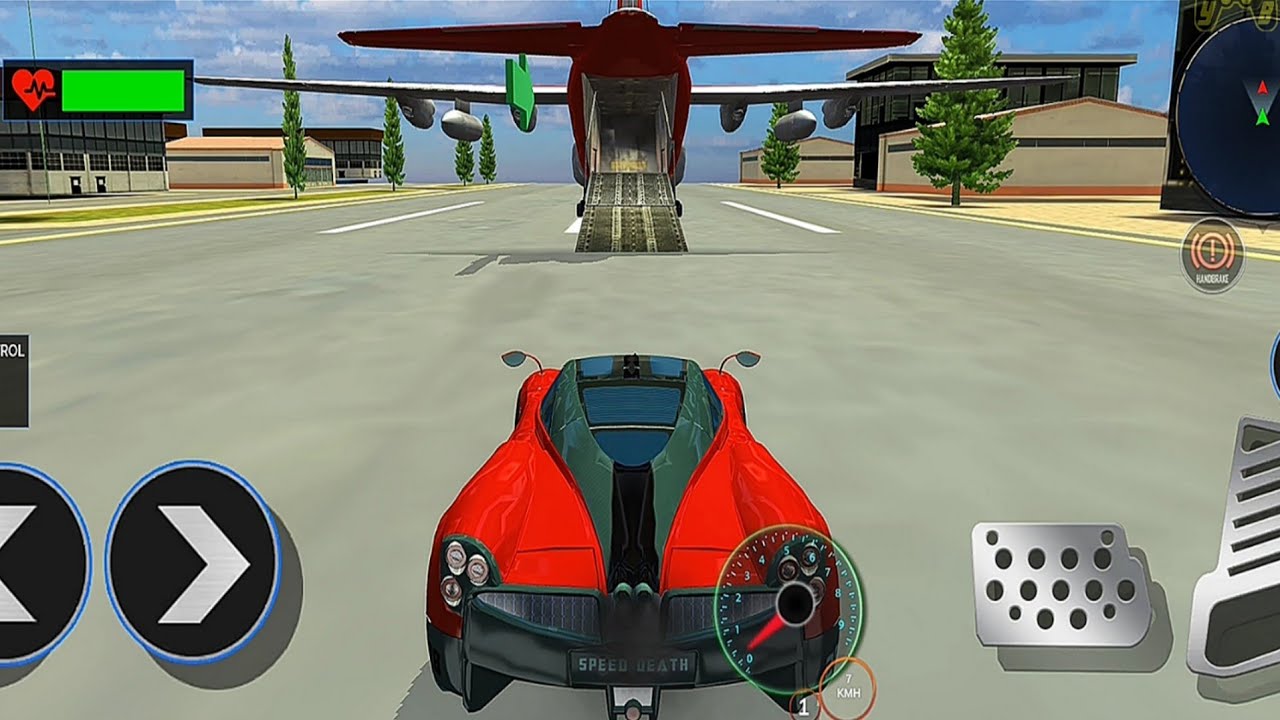 City Flight Airplane Pilot Car Transporter - Car Plane Sim Games ...