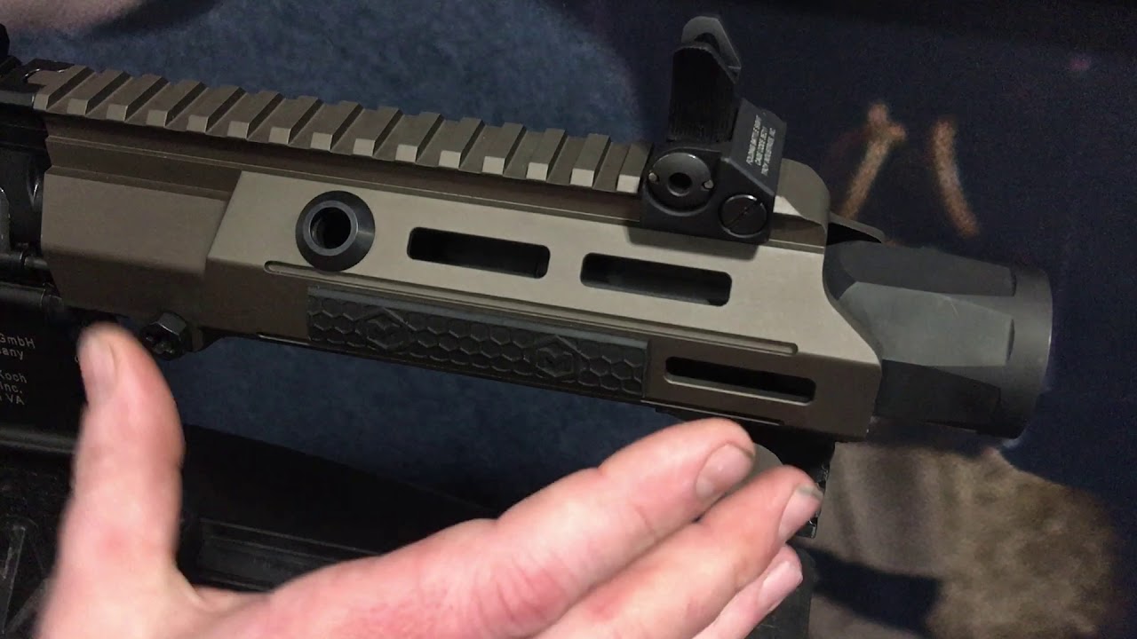 Maxim Defense HK416 PDW Conversion with SCW Stock at SHOT Show 2019 ...