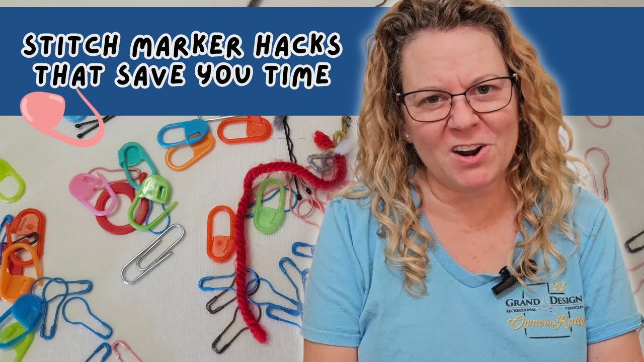 5 Creative Stitch Marker Hacks Every Crocheter Needs NOW! - YouTube