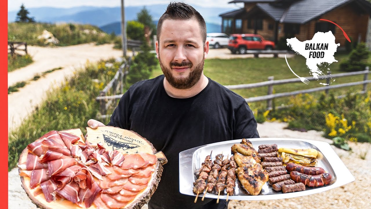 Najbolji VLAŠIĆKI ROŠTILJ jede se na vrhu planine! Bosanski ...