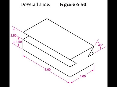 209-6-50 Dovetail Slide (OnShape) - YouTube