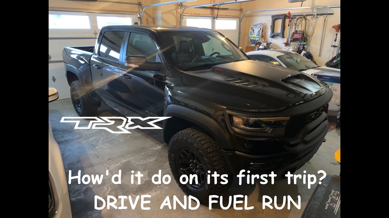 Taking the RAM TRX for a spin and gas run-POV - YouTube