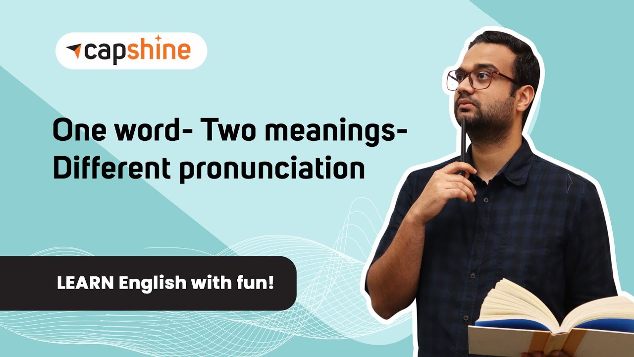 Learn English HETERONYMS | Words with Different Pronunciation and ...