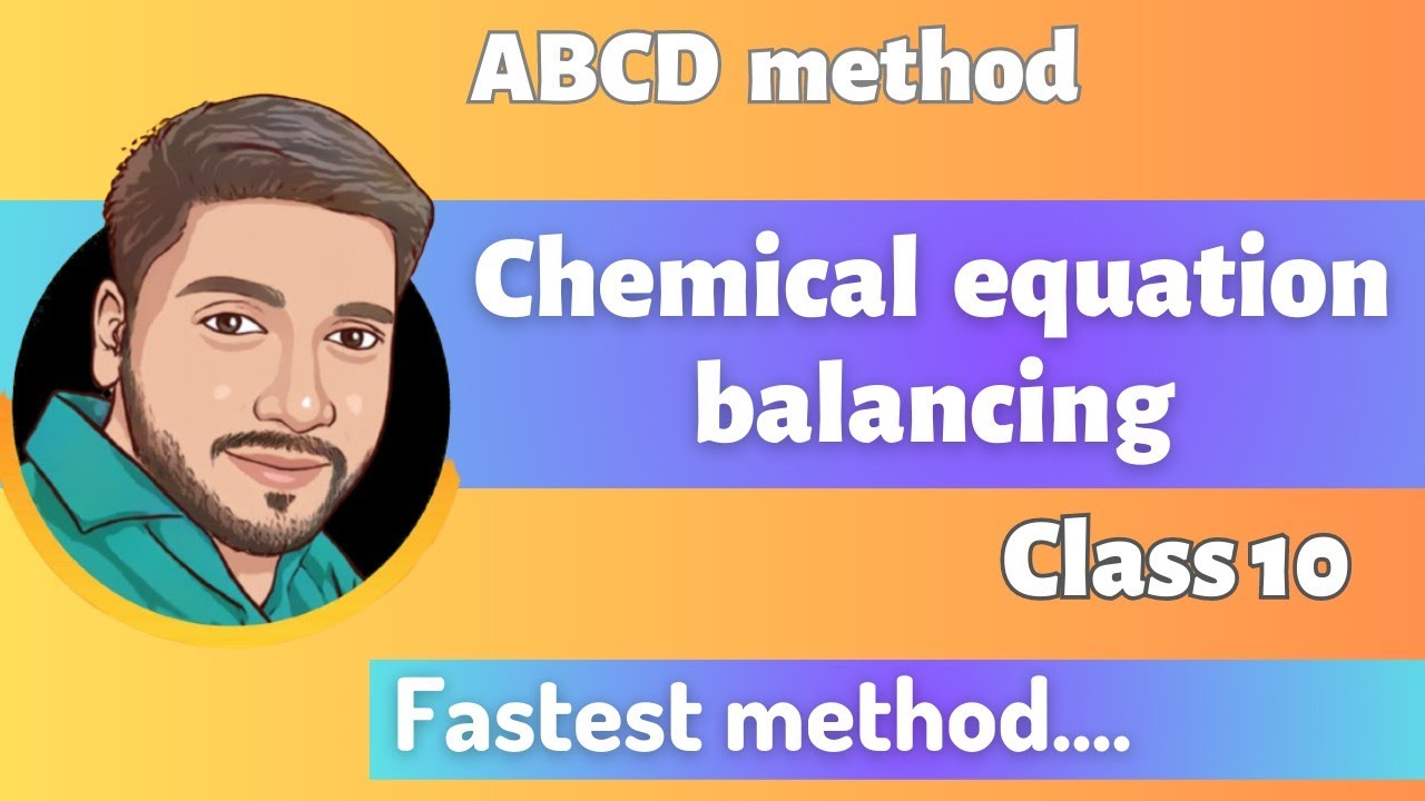 ABCD method chemical equation balancing | abcd chemical equation ...