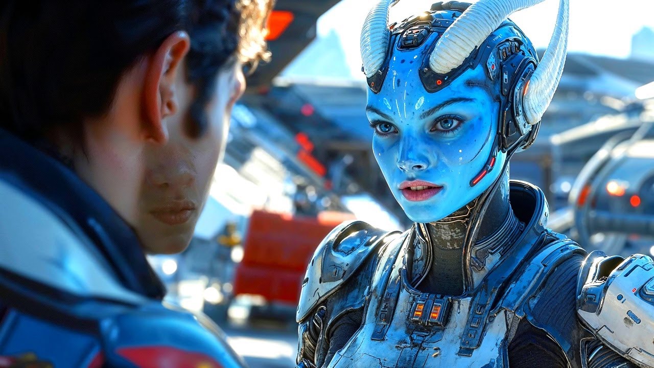 Human Pilot At Ship‐Repair Station Finds The Most Beautiful Alien Girl ...