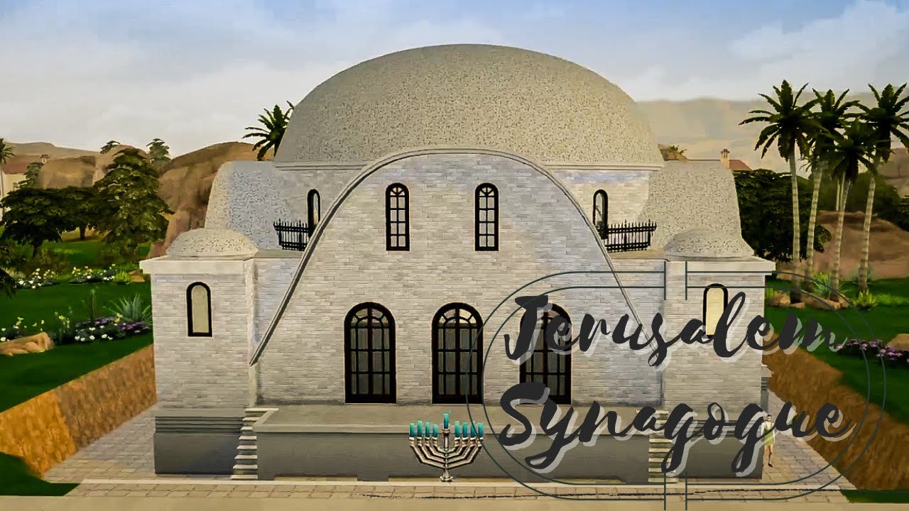 Jerusalem Synagogue || Sims 4 Speed Build || - YouTube