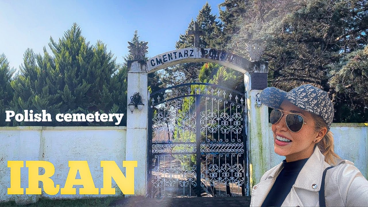 IRAN-Walking In Bandar Anzali city Polish cemetery very important place ...