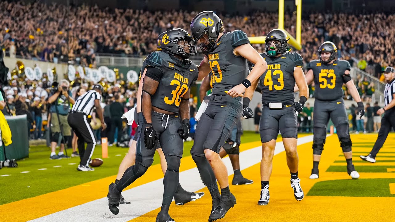 Baylor Football: All Touchdowns vs. TCU - YouTube
