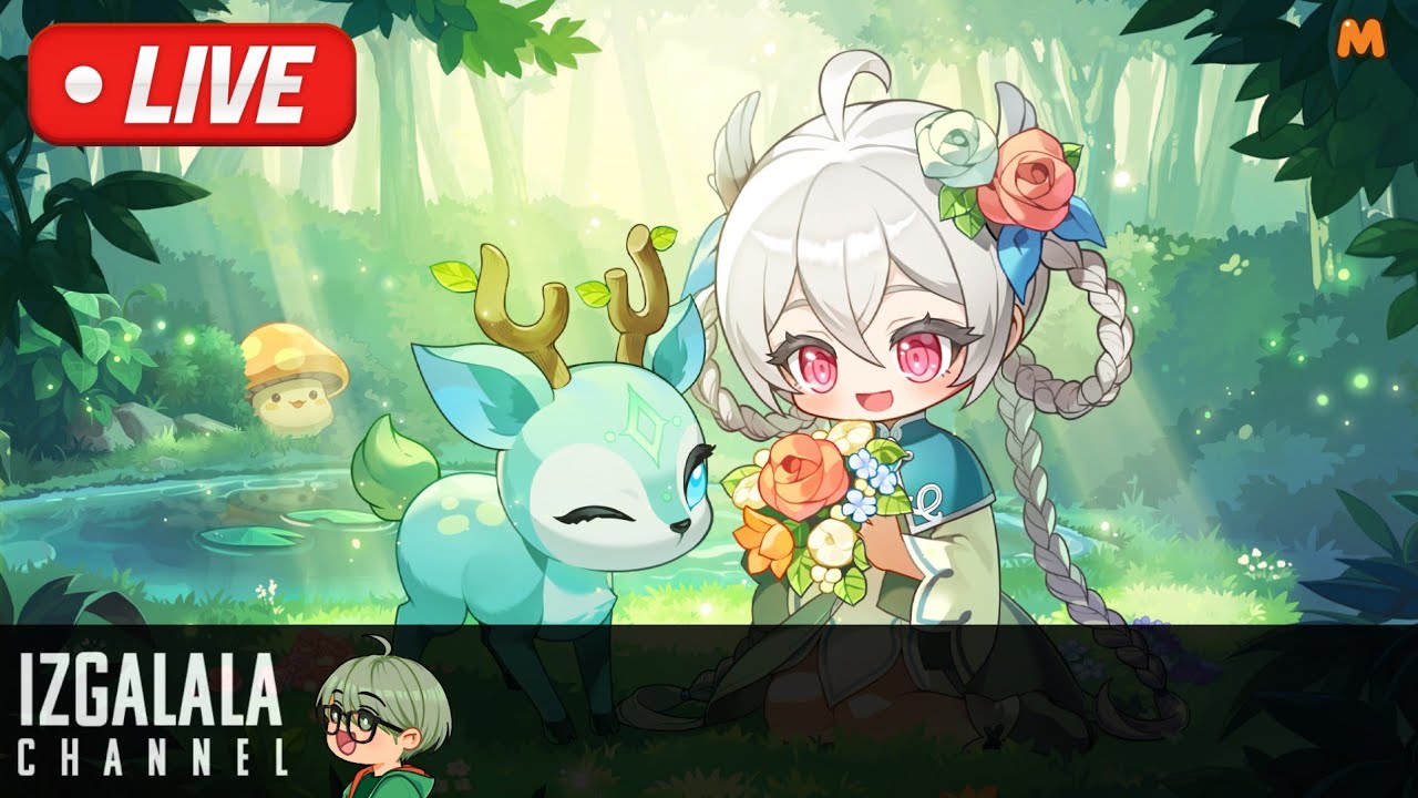 [LIVE] MapleStory M🍁: เริ่มเล่น LYNN🌿ไปพร้อมกัน!! - YouTube