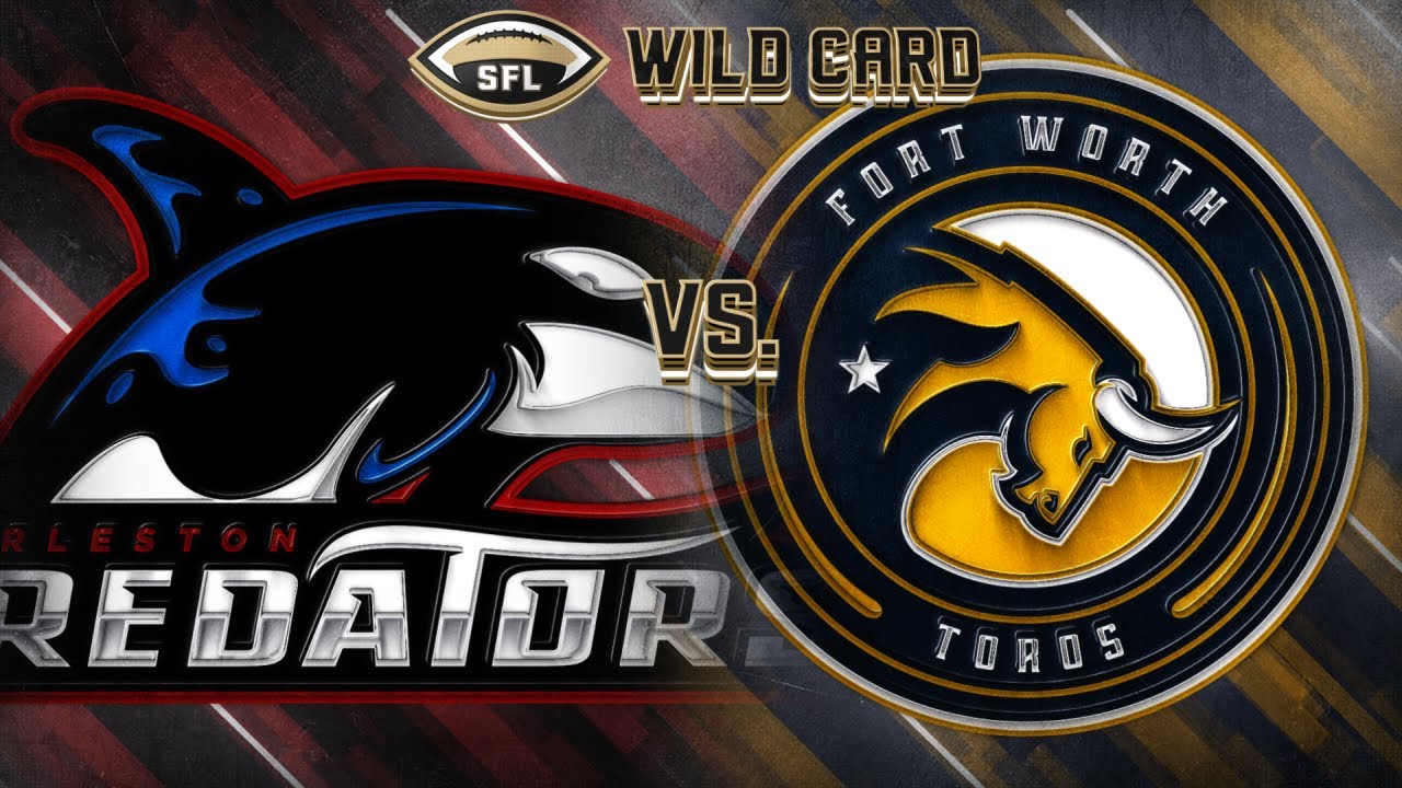 SFL Season 23, Wild Card - No. 10 Charleston @ No. 7 Fort Worth, Part 1 ...