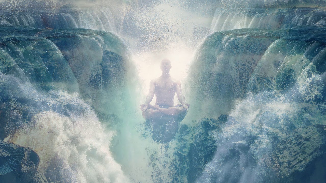 Guided Meditation - Waterfall Of Light - YouTube