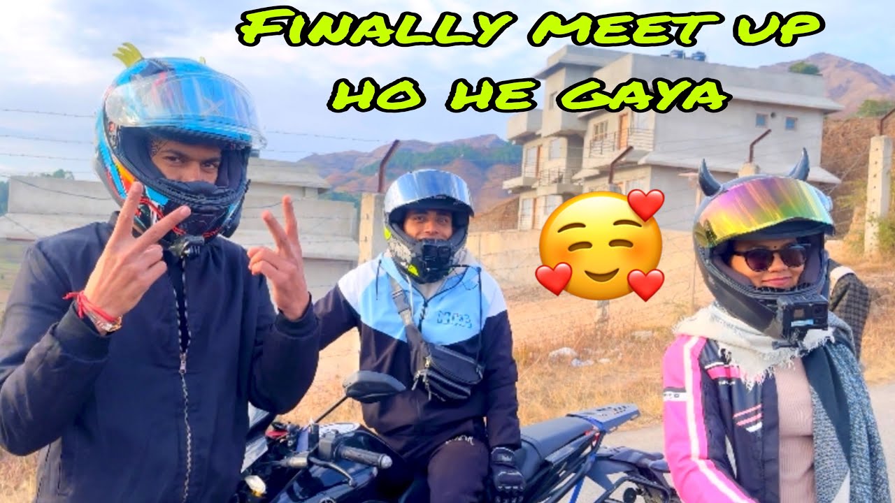 Finally guys rider noni se hua meet up 🥰 // sath mai mile mohit rider ...
