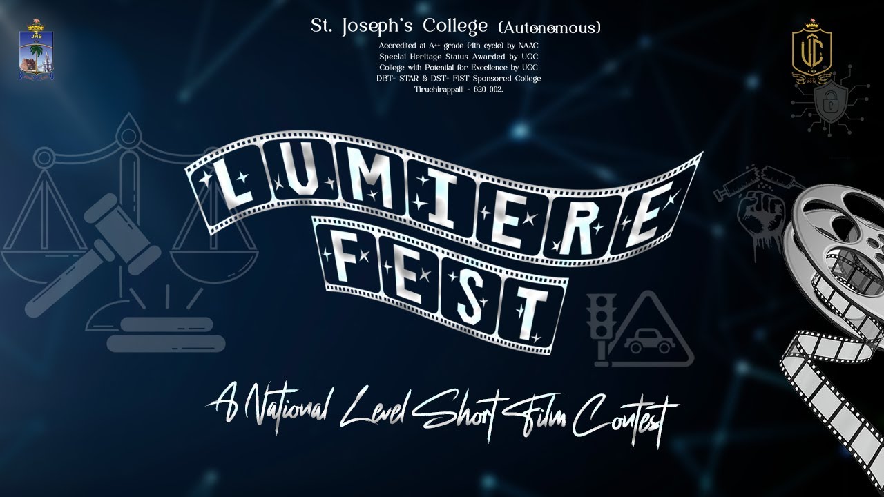 🔴LIVE | LUMIERE FEST | A National Level Film Festival Contest | SJC ...