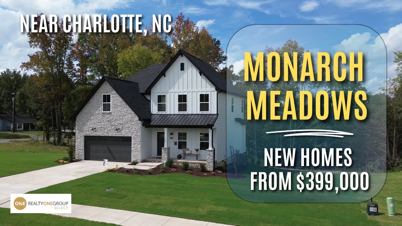 Monarch Meadows | New Homes Near Charlotte, NC | PRESPRO Homes - YouTube