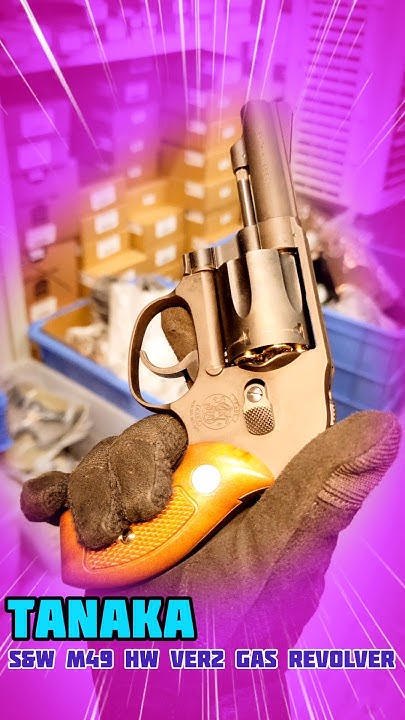 Tanaka S&W M49 Bodyguard 3 Inch Heavy Weight Version 2 Gas Revolver - YouTube