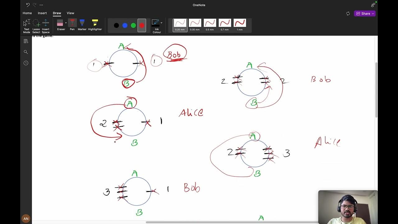 3021 Alice and Bob Playing Flower Game || Visualized Solution 🔥 || Maths - YouTube