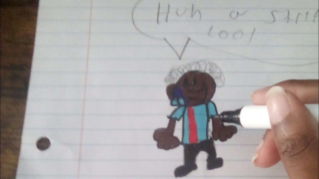 teaching you how I draw my characters - YouTube