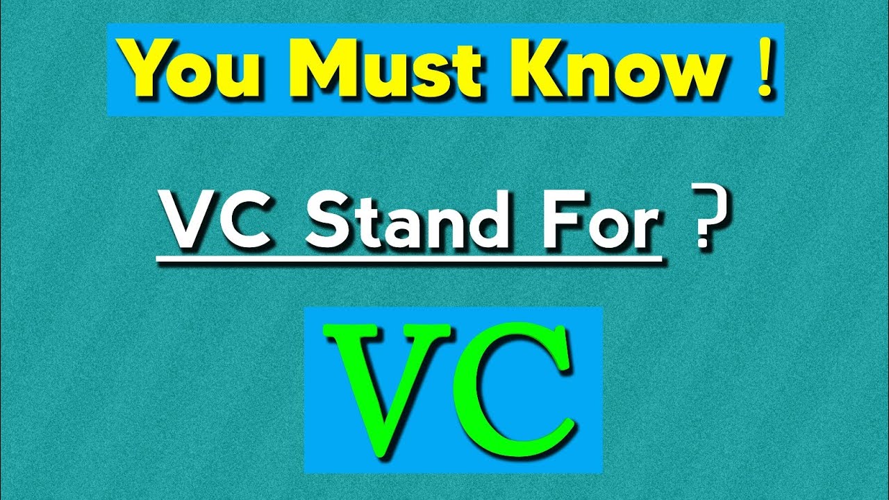 Full Form of VC in Cricket | VC Stand For ? | Informative Forms - YouTube