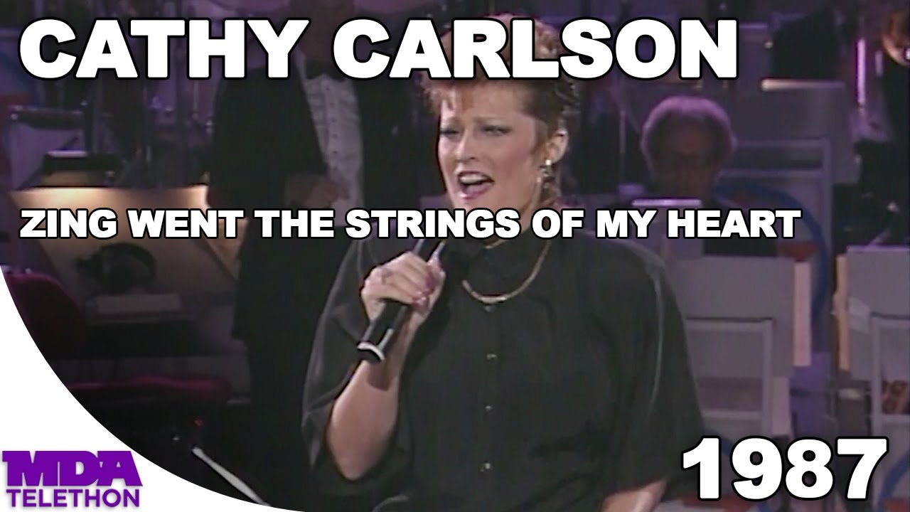 Cathy Carlson - Zing Went The Strings Of My Heart | 1987 | MDA Telethon ...