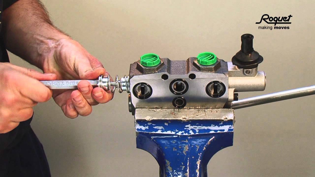 Change spool position kit 07 to 11 - YouTube