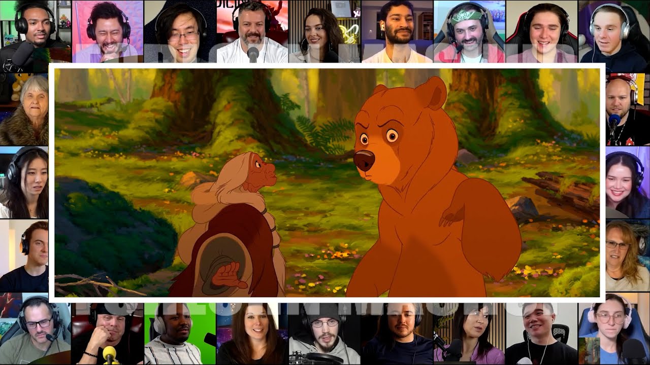 Kenai life after turning into Bear | Reaction Mashup - YouTube