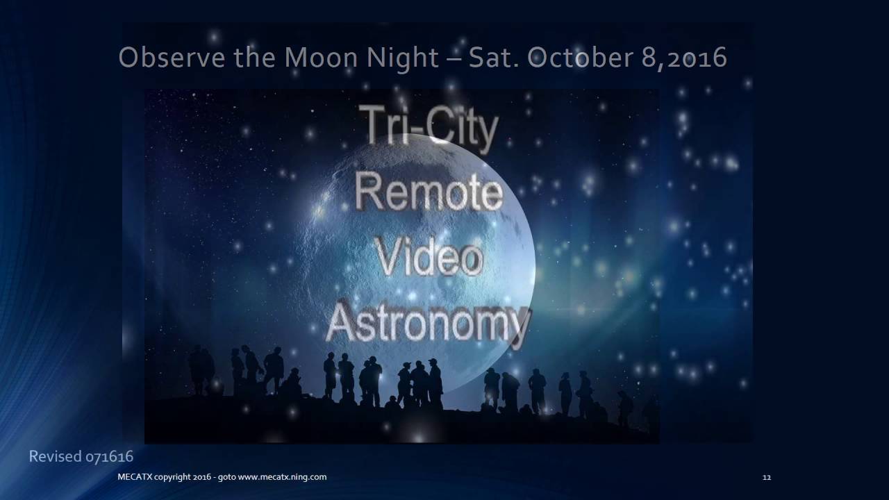 The Moon - tutorial for IOMN - YouTube